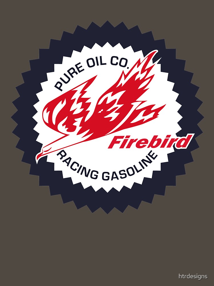 "Pure Firebird Racing Gasoline vintage sign reproduction" Essential T ...