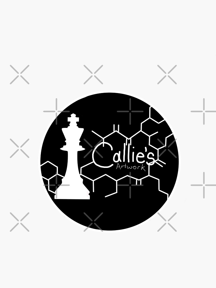 "Callie's logo" Sticker by Cabrow01 | Redbubble