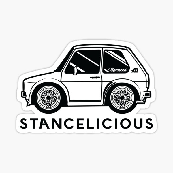 Volkswagen Golf Gtd Stickers | Redbubble