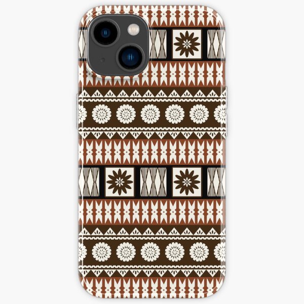 "Fijian Masi - Tapa " iPhone Case for Sale by lolomastudio | Redbubble
