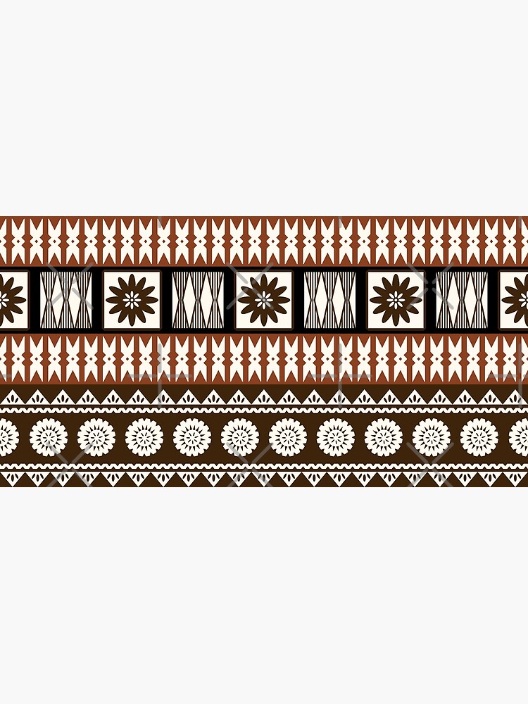 "Fijian Masi - Tapa " Poster for Sale by lolomastudio | Redbubble