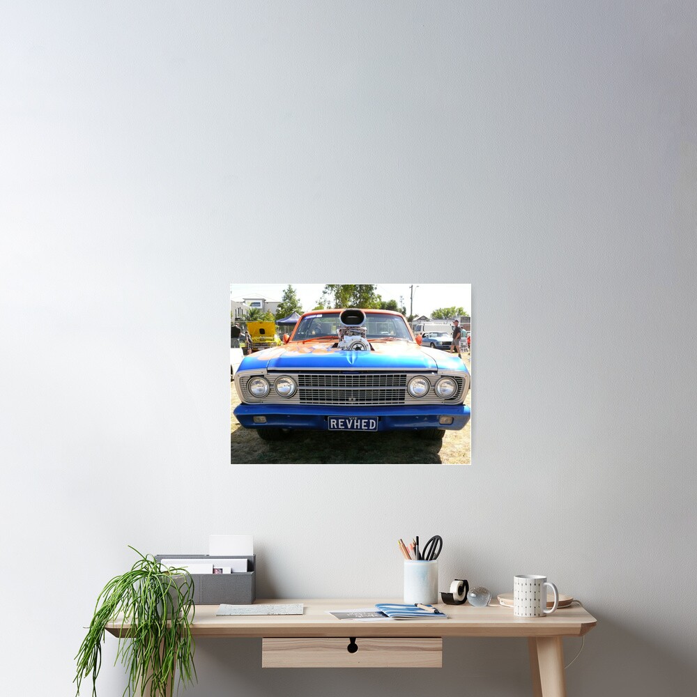 "1967 XR Ford Falcon Ute" Poster by elsha | Redbubble