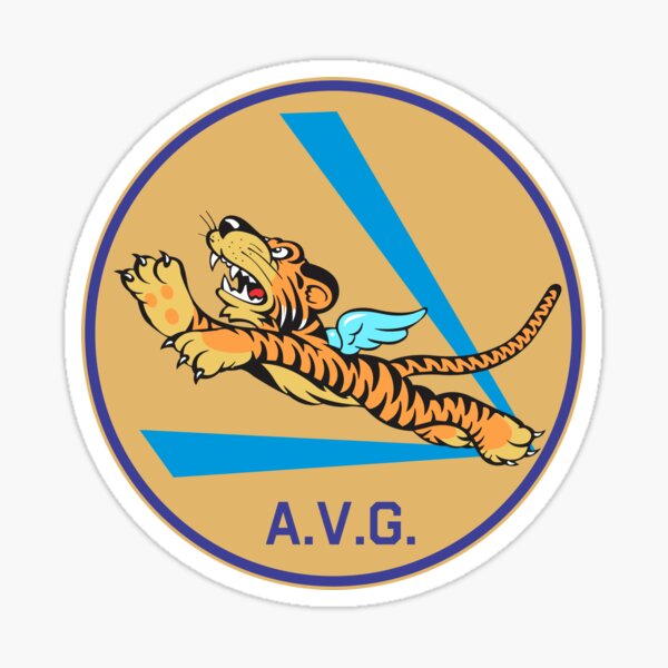 Flying Tigers Stickers | Redbubble