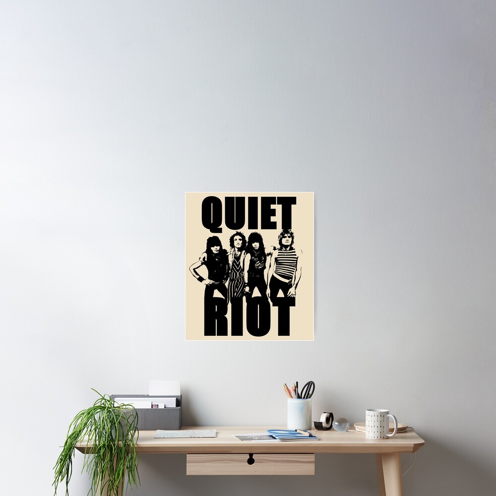 "The Riot - The Black Stencil" Poster by fontastic | Redbubble