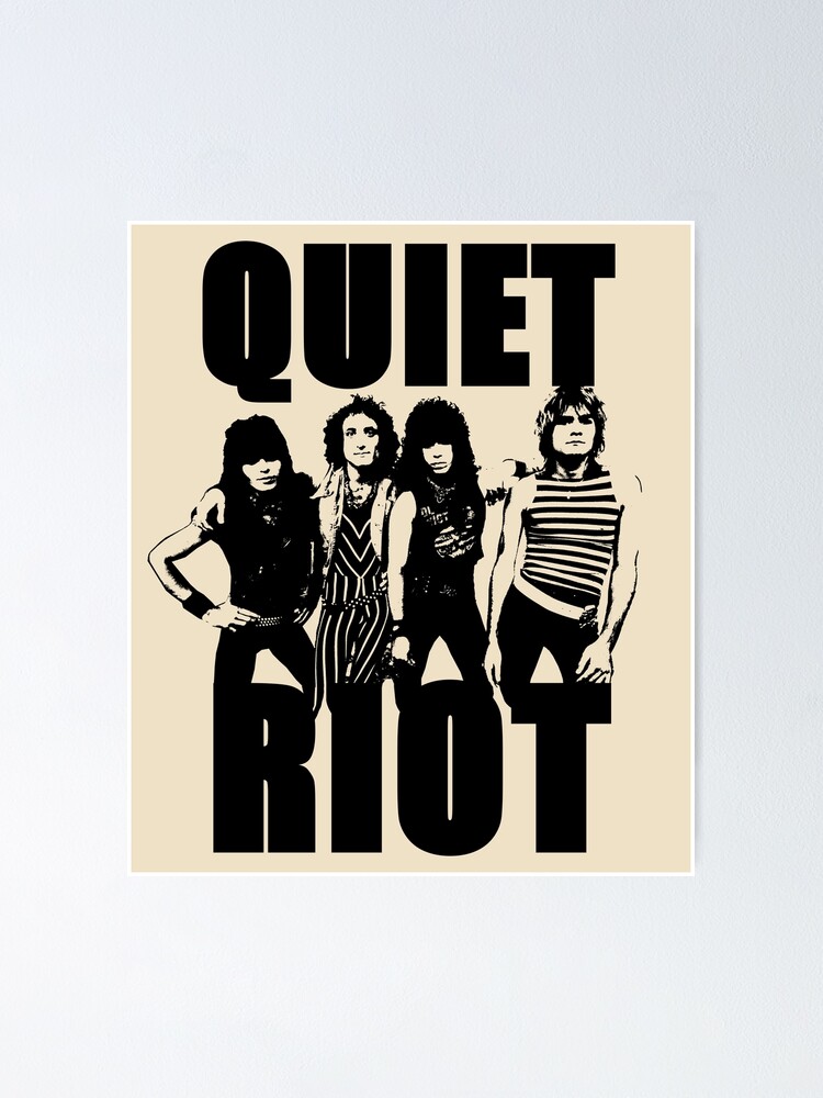 "The Riot - The Black Stencil" Poster by fontastic | Redbubble