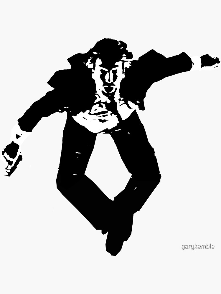 "Die Hard: Hans falling" Sticker for Sale by garykemble | Redbubble