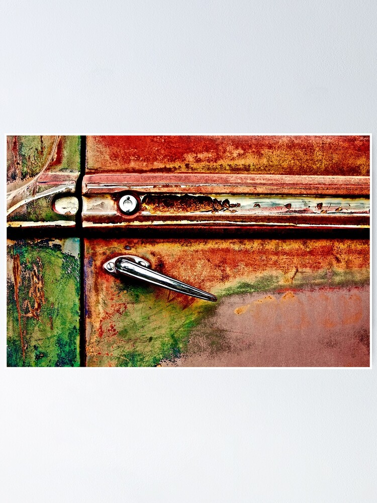 "Rainbow Rust" Poster for Sale by LindaB | Redbubble