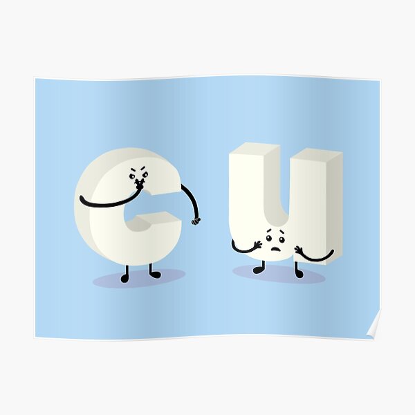 "ICU" Poster by oikiden | Redbubble