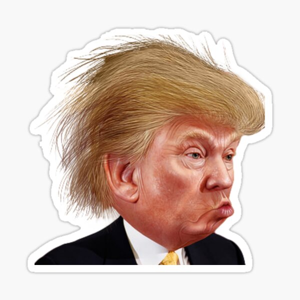 "Trump" Sticker for Sale by Custom-Heraldry | Redbubble