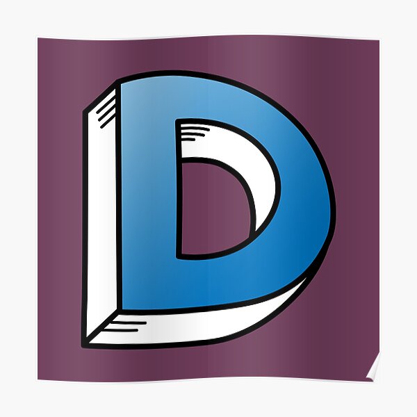 D Block Posters | Redbubble