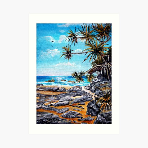"Pandanus" Art Print for Sale by LindArt1 | Redbubble