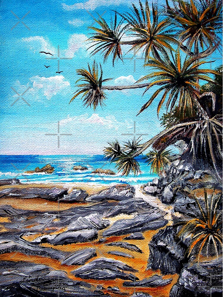 "Pandanus" Art Print for Sale by LindArt1 | Redbubble