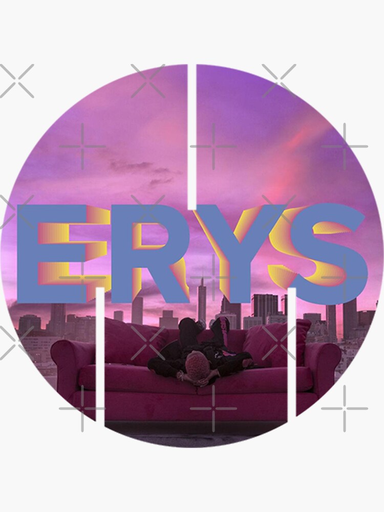 "ERYS" Sticker by aprilkristiine | Redbubble