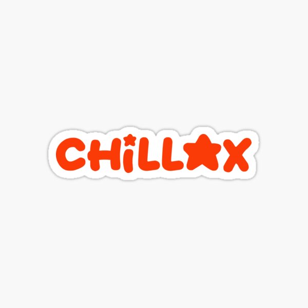 "Chillax" Sticker for Sale by nuttylass1 | Redbubble