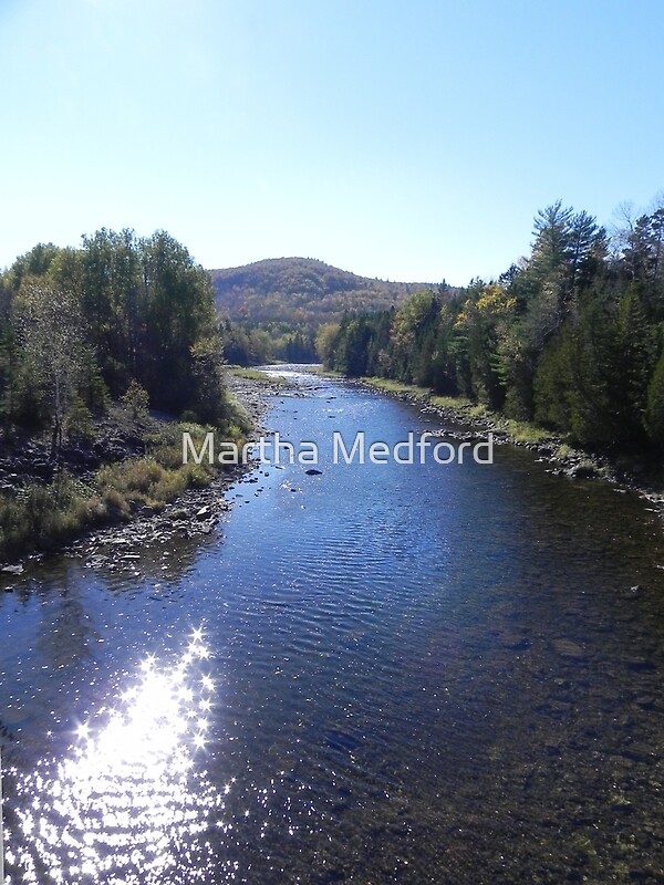 "Sparkling River" by Martha Medford | Redbubble