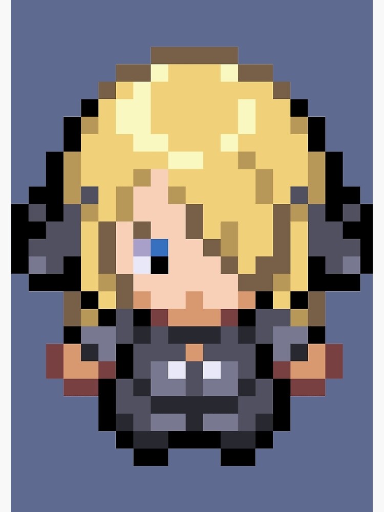 "Cynthia Overworld Sprite" Spiral Notebook by fourfourfour | Redbubble