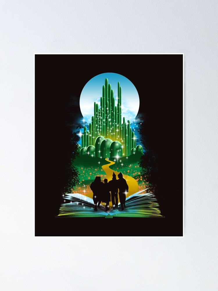 "Book of Wizard" Poster for Sale by dandingeroz | Redbubble