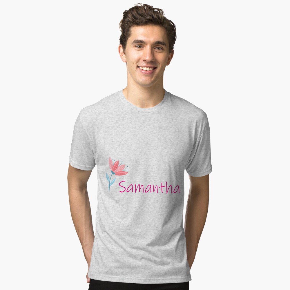 "My name is Samanth" Sticker for Sale by oleo79 | Redbubble