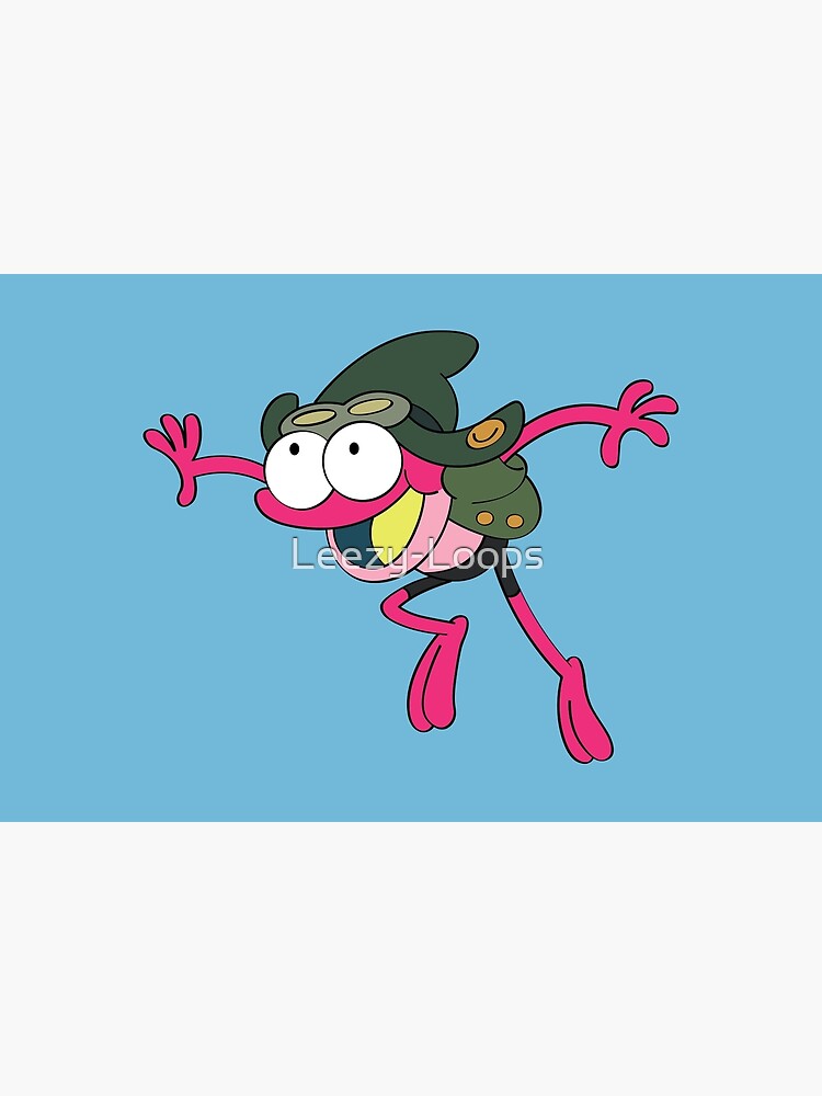 "Amphibia Sprig Jump" Bath Mat for Sale by Leezy-Loops | Redbubble