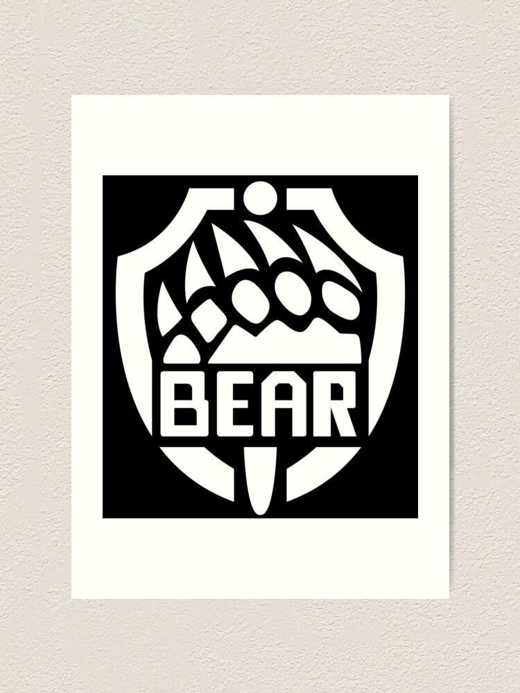 "Escape from Tarkov BEAR" Art Print by fareast | Redbubble