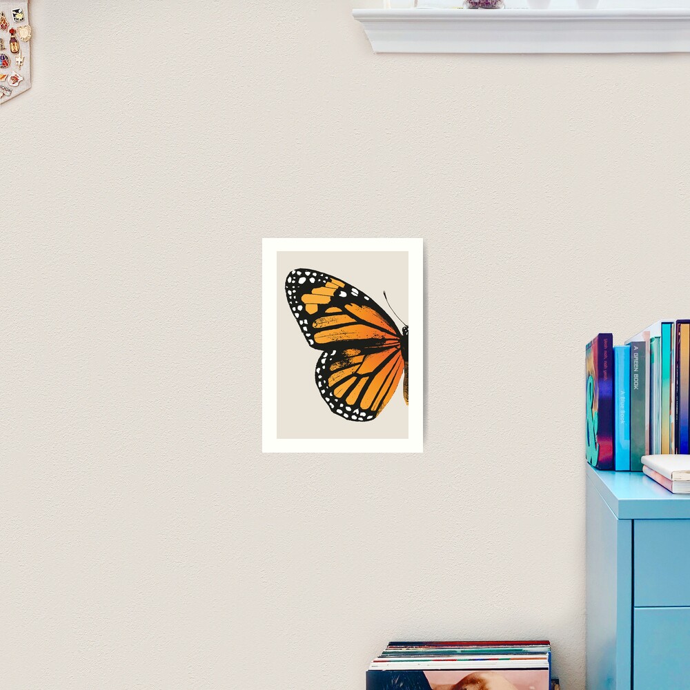 "Monarch Butterfly | Left Wing | Vintage Butterflies | Butterfly Wings ...