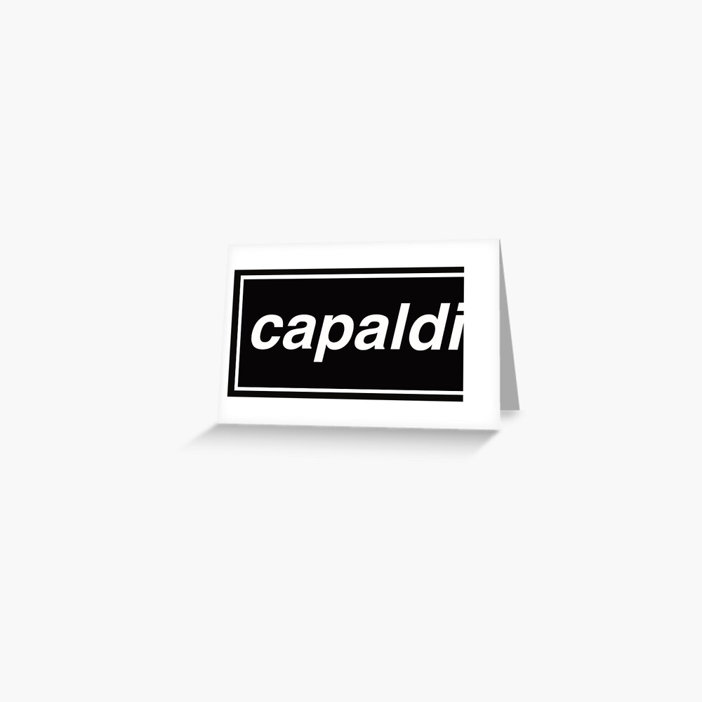 "Lewis Capaldi - Oasis Logo Mashup" Greeting Card for Sale by Rabby ...