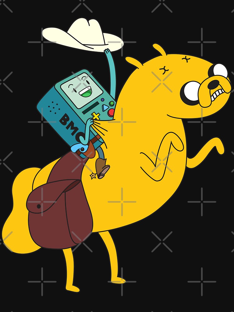 "BMO Cowboy Jake" T-shirt for Sale by plushism | Redbubble ...