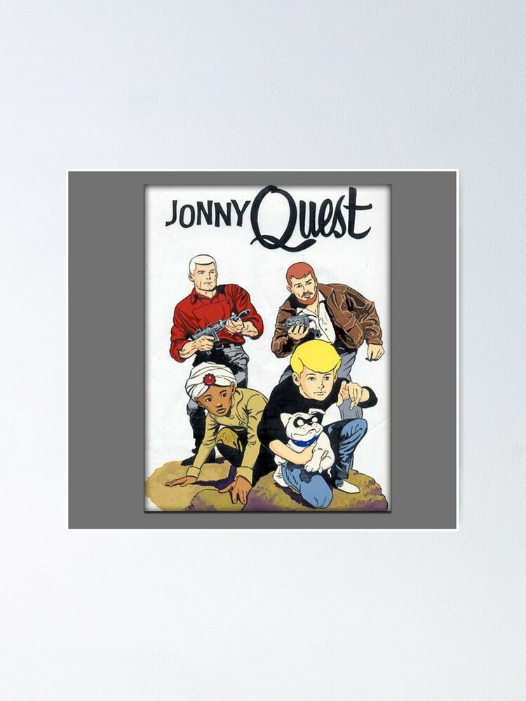 "Jonny Quest 1964" Poster for Sale by AmericanPoison | Redbubble