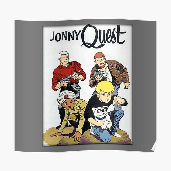 "Jonny Quest 1964" Poster for Sale by AmericanPoison | Redbubble