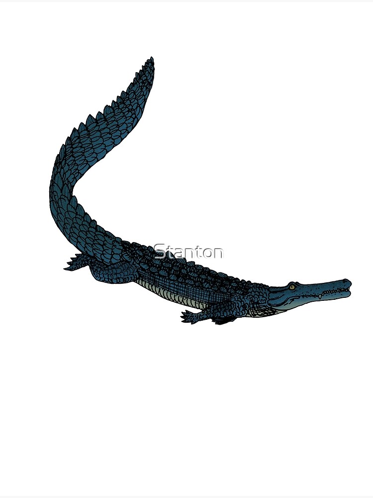 "Necrosuchus" Poster for Sale by Stanton | Redbubble