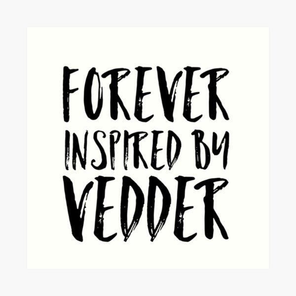 Eddie Vedder Art Prints | Redbubble