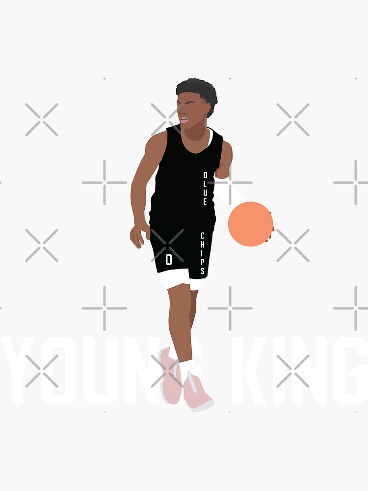 "Bronny James Young King" Sticker for Sale by Carco | Redbubble
