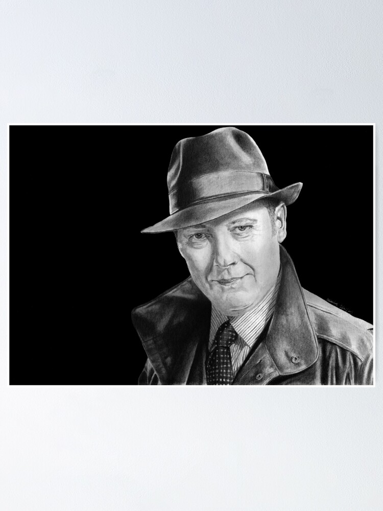 "Raymond "Red" Reddington Fine Art Portrait" Poster by dmbarnham ...