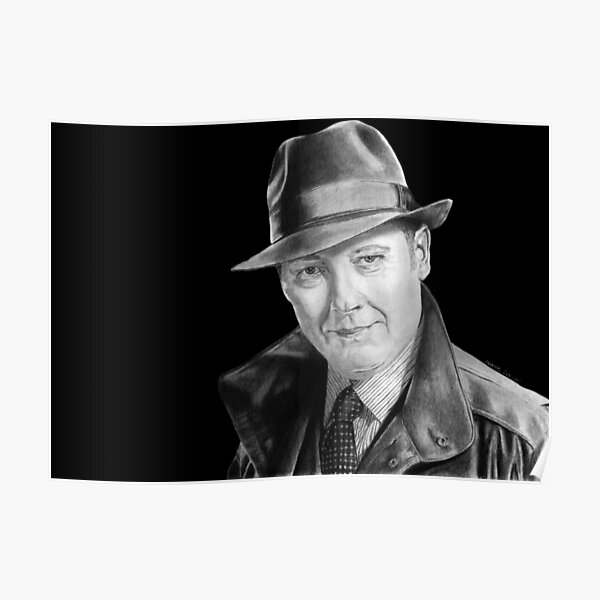 "Raymond "Red" Reddington Fine Art Portrait" Poster by dmbarnham ...
