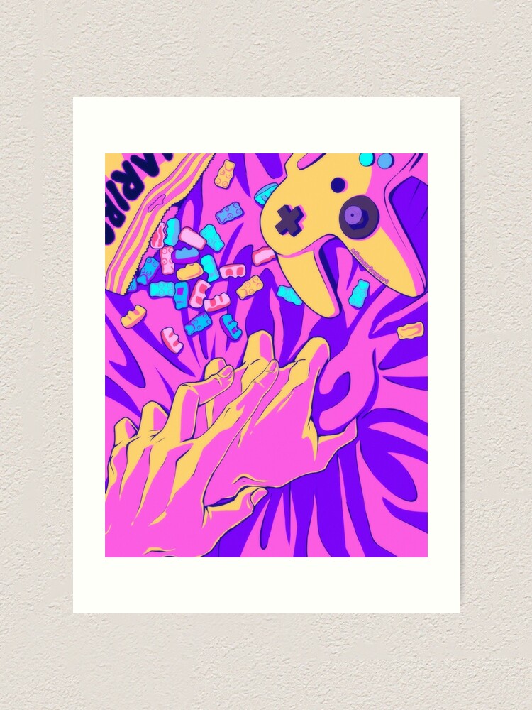 "Distractions" Art Print for Sale by KershawDesigns | Redbubble