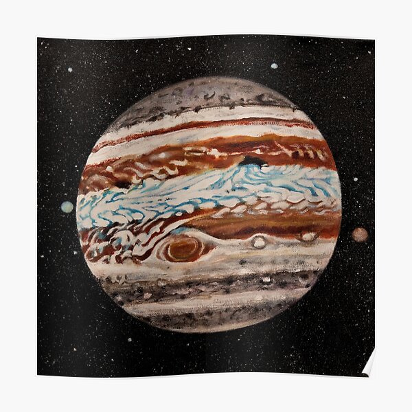 "Jupiter" Poster for Sale by CHARLESHILLART | Redbubble
