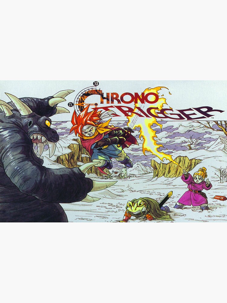 "Chrono Trigger" Sticker for Sale by winterecho | Redbubble