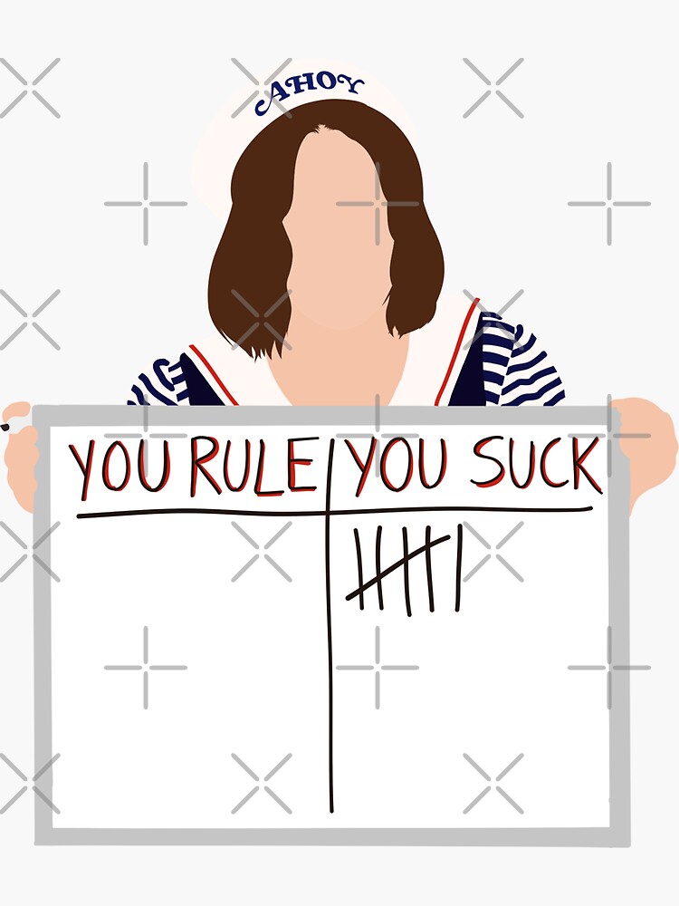 Robin You Suck Sticker For Sale By Thurayaz Redbubble
