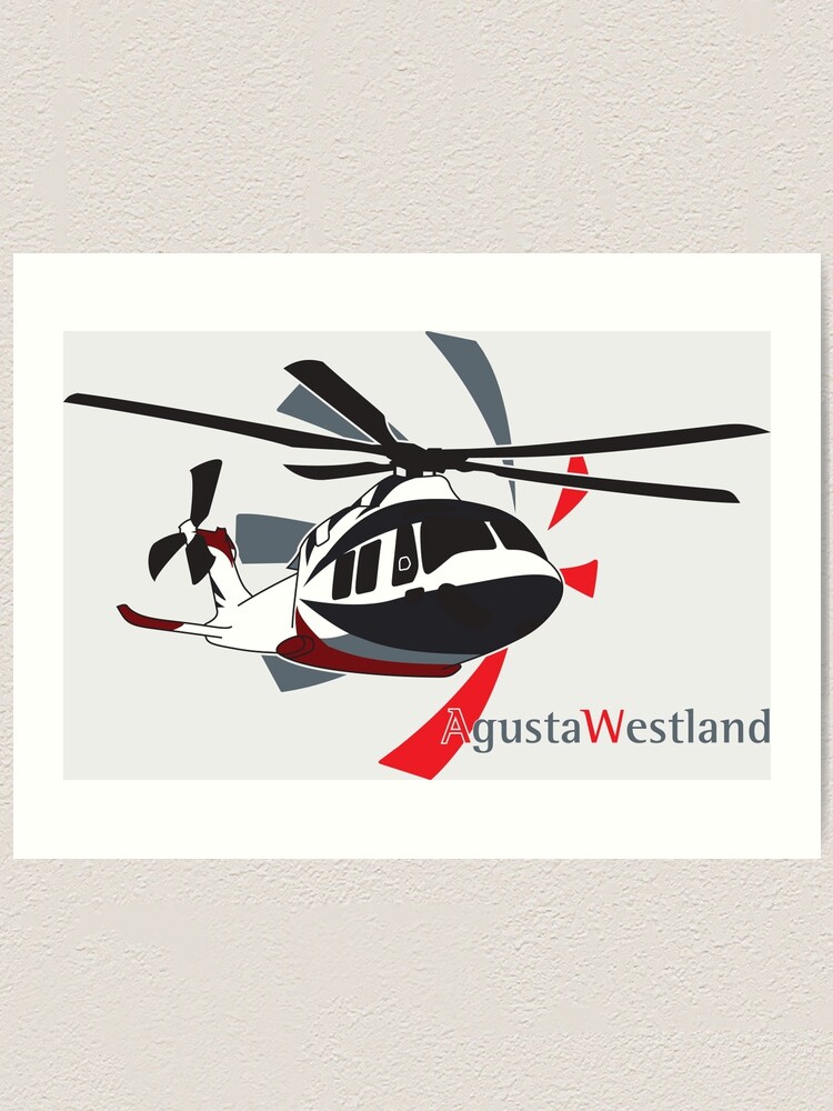 "AgustaWestland AW169" Art Print for Sale by Downwind | Redbubble