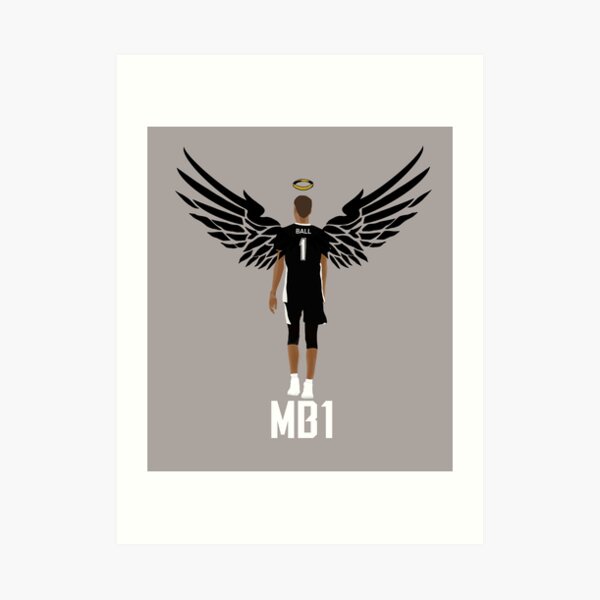 "Lamelo Ball MB1 Melo Ball" Art Print for Sale by Carco | Redbubble