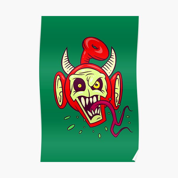 "Evil Dead Po" Poster for Sale by artdyslexia | Redbubble