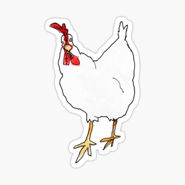 Chook Stickers | Redbubble
