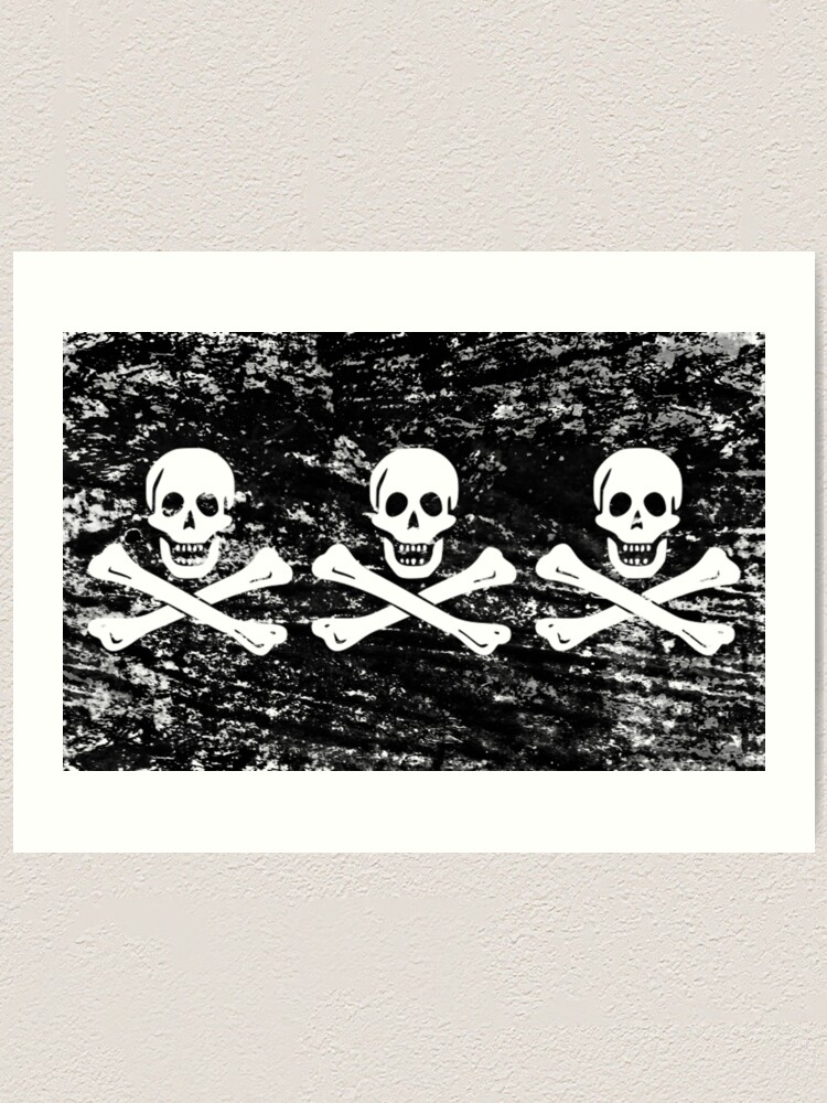 "Aged Christopher Condent Flag" Art Print by wtaylor72 | Redbubble