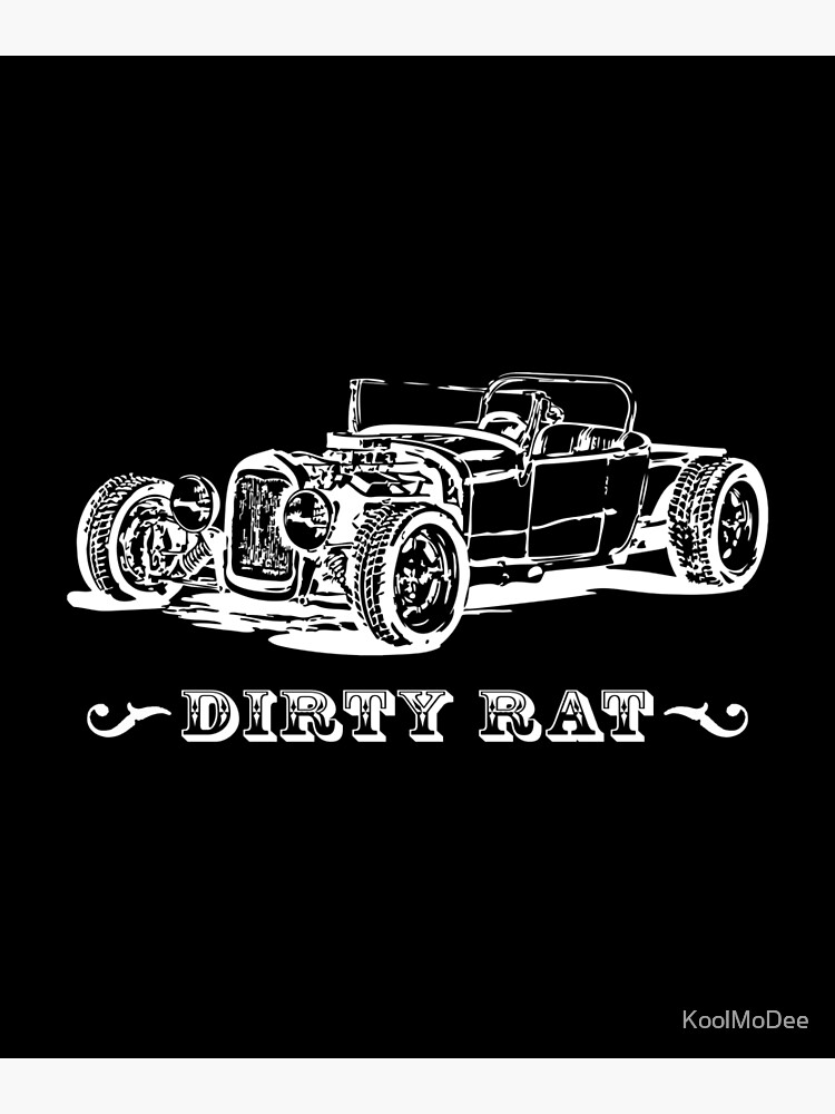 "Classic Rat Rod" Poster for Sale by KoolMoDee | Redbubble