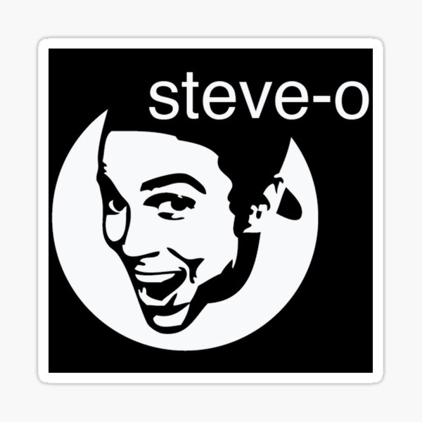 "Steve-o yeah dude" Sticker for Sale by TaliArts | Redbubble