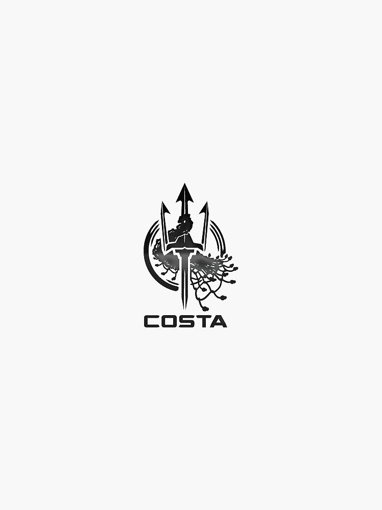 "Costa Ludus logo" Sticker for Sale by RakelTna | Redbubble