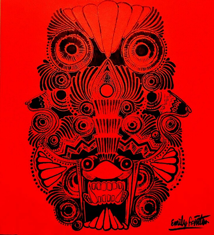 "totem design" by Emily-Sue-Crew | Redbubble