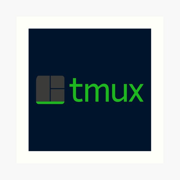 "tmux logo" Art Print by marcphon | Redbubble