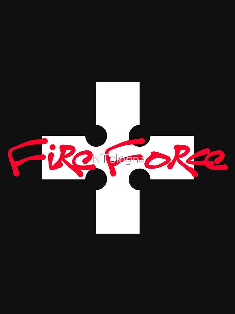"Fire Force Logo" T-shirt for Sale by NTolegna | Redbubble | fire force ...