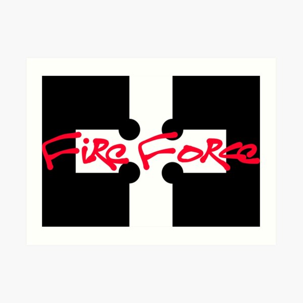 "Fire Force Logo" Art Print by NTolegna | Redbubble
